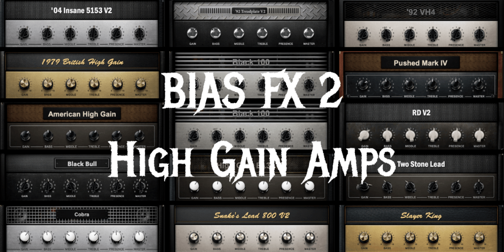 Jason's Metal Guitar Tones: Settings for Both Virtual and Real Amp ...
